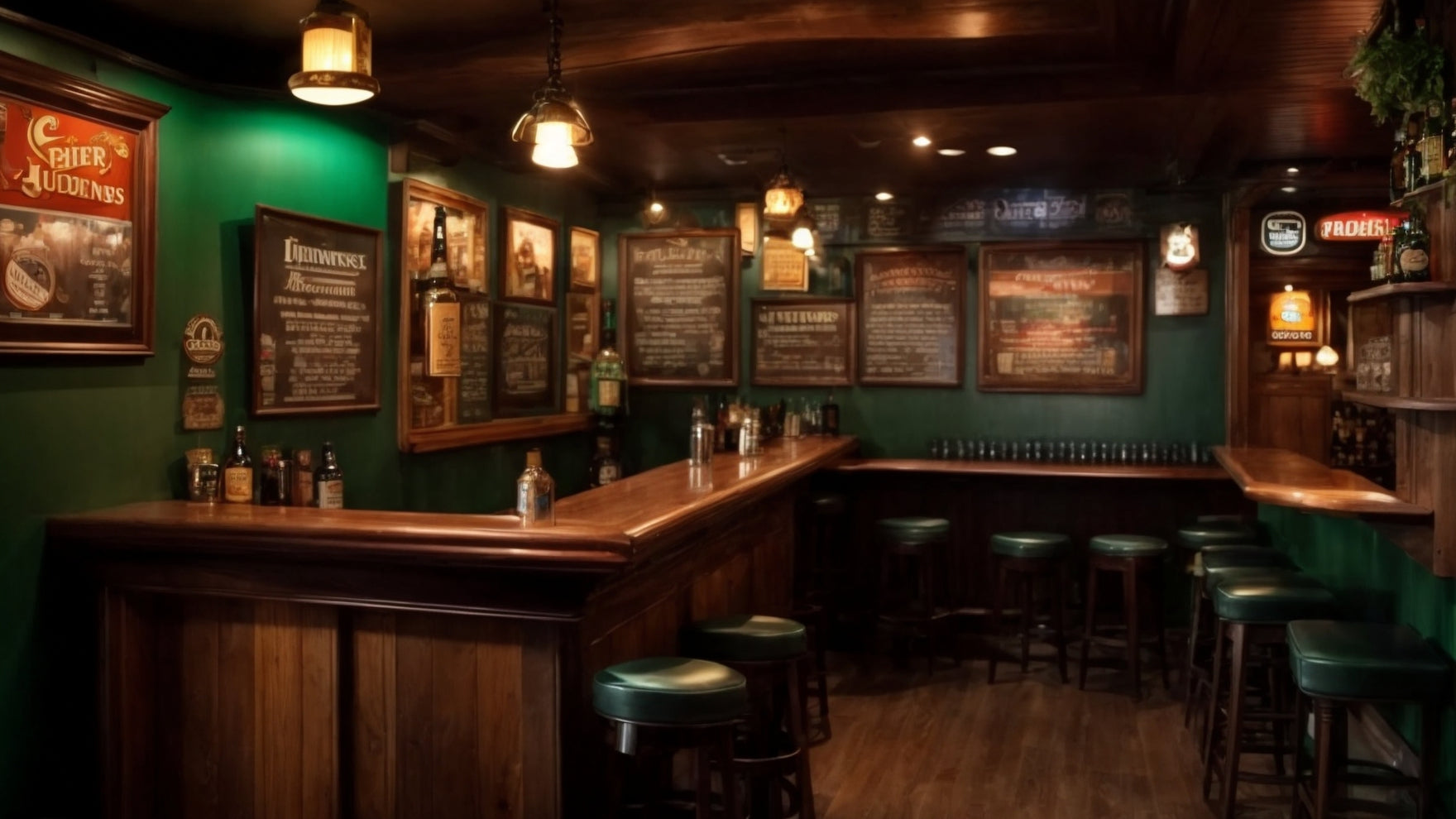 Create an Authentic Irish Pub Man Cave Theme | Tips & Ideas - Man Cave ...