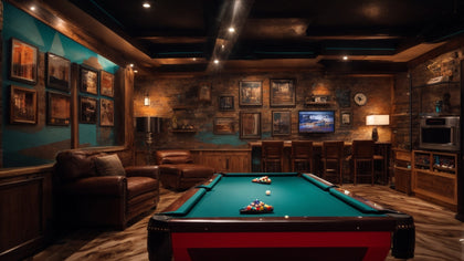 Top 5 Man Cave Flooring Ideas: Vinyl, Rubber, Laminate, Hardwood, 3D ...