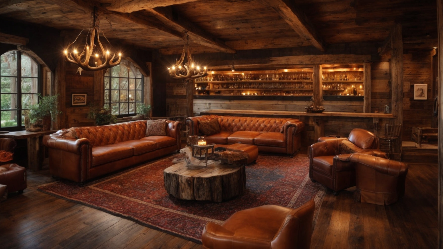 Tips for Creating a Cozy Rustic Man Cave Design - Man Cave Boutique