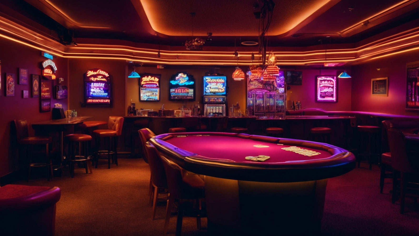 Transform Your Man Cave with a Casino Style Theme | Tips & Ideas - Man ...