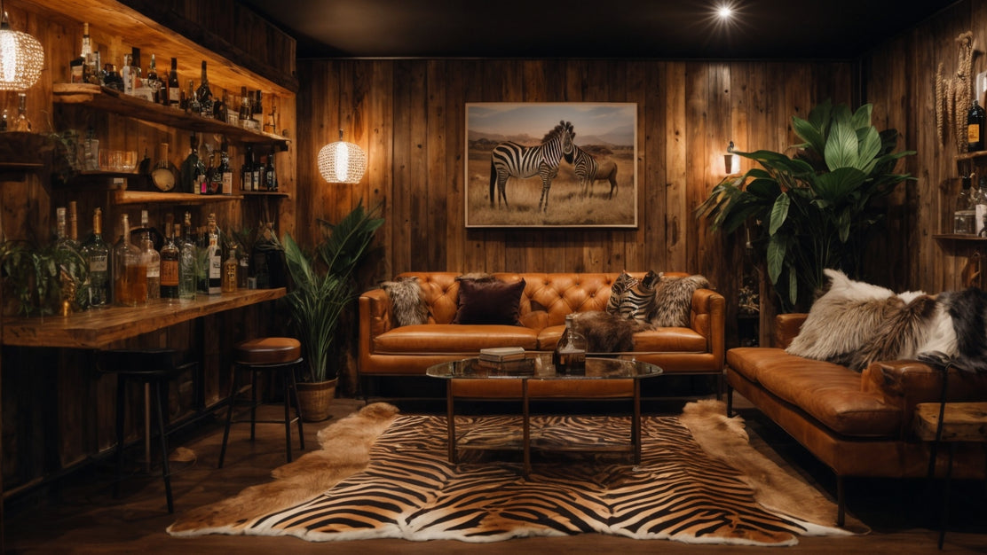 Transform Your Space with an African Safari Man Cave Theme - Man Cave ...