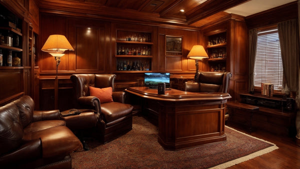 The Ultimate Guide to Creating a Man Cave Home Office - Design Tips ...