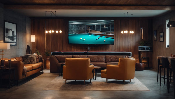 Best Flooring Options for Your Dream Basement Man Cave - Man Cave Boutique