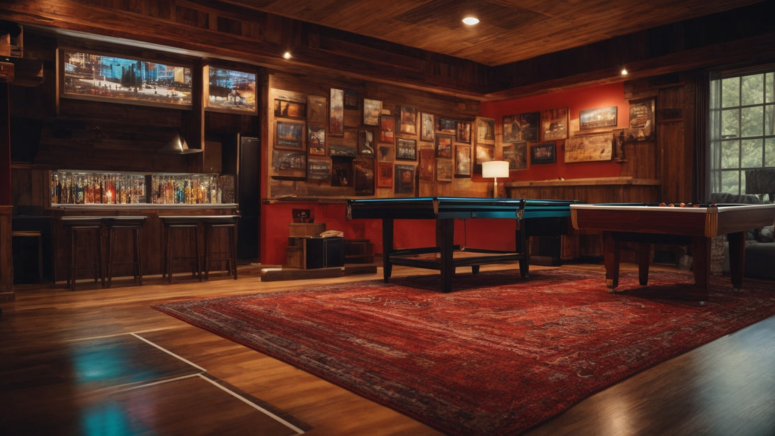 Man Cave Flooring Options for Style and Functionality - Man Cave Boutique
